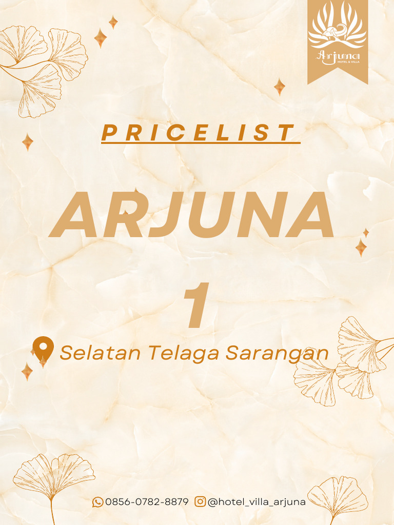 Pricelist Arjuna Sarangan NEW | PDF