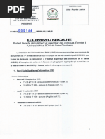 Convocation Bac Blanc Janvier 2026 | PDF