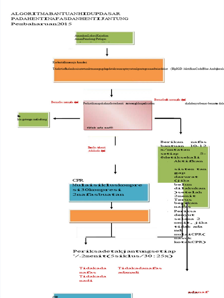 Algoritma Bantuan Hidup Dasar | PDF