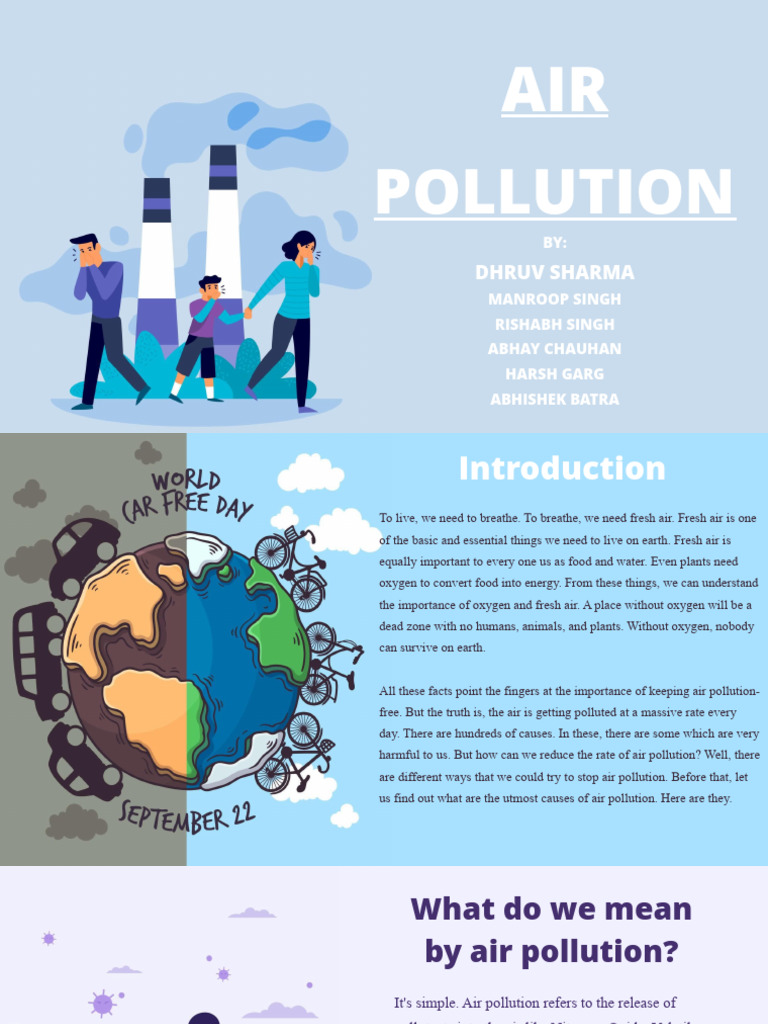 Air Pollution | PDF | Air Pollution | Atmosphere Of Earth