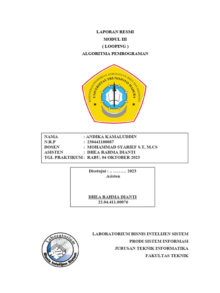 LAPRES Modul 3 | PDF