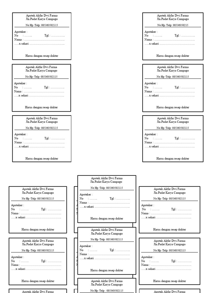 Etiket Putih Fix | PDF