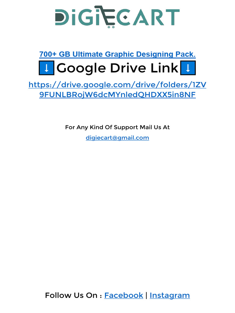 700+ GB Ultimate Graphic Designing Pack. | PDF