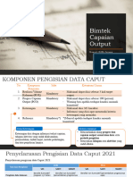 Juknis Pengisian Data Realisasi Capaian Output Satker | PDF