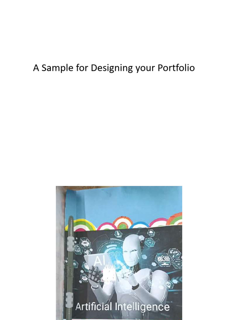 Sample For Portfolio Ai | PDF