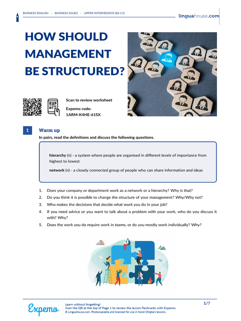 Management Structure Insights for Leaders | PDF | Leadership
