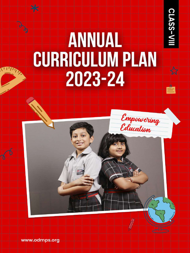 Odm - Class Viii - Acp - 2023 - 24 (Scholar) | PDF | Curriculum | Educational Assessment