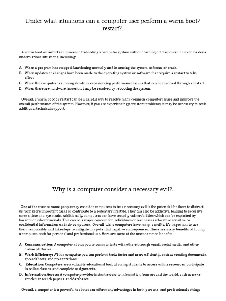 Computer Assaingments | PDF | Android (Operating System) | Ios