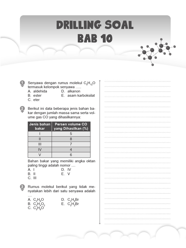 Soal Hidrokarbon Kelas XI | PDF