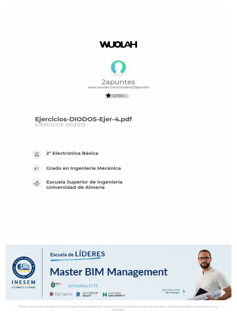 Ejercicios DIODOS Ejer 4 | PDF