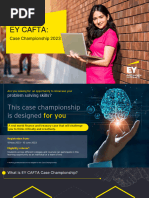 EY CAFTA Case Championship 2025 Brochure | PDF