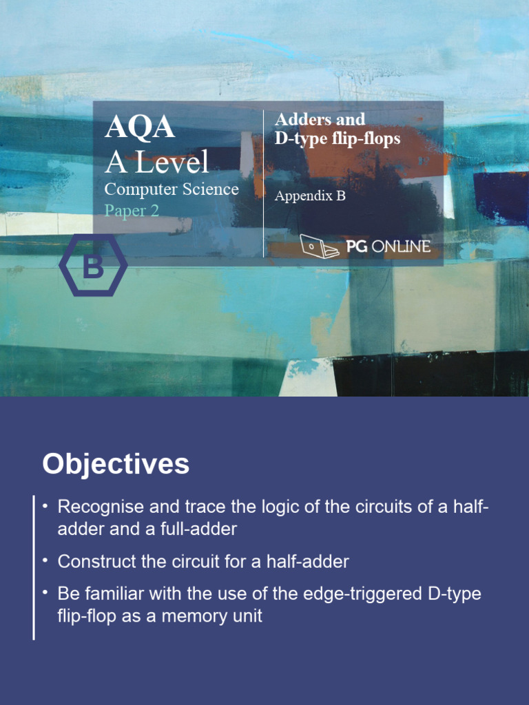 Appendix B Adders and D-Type Flip Flops | PDF | Digital Technology ... Appendix B Adders and D-Type Flip Flops | PDF | Digital Technology ...
