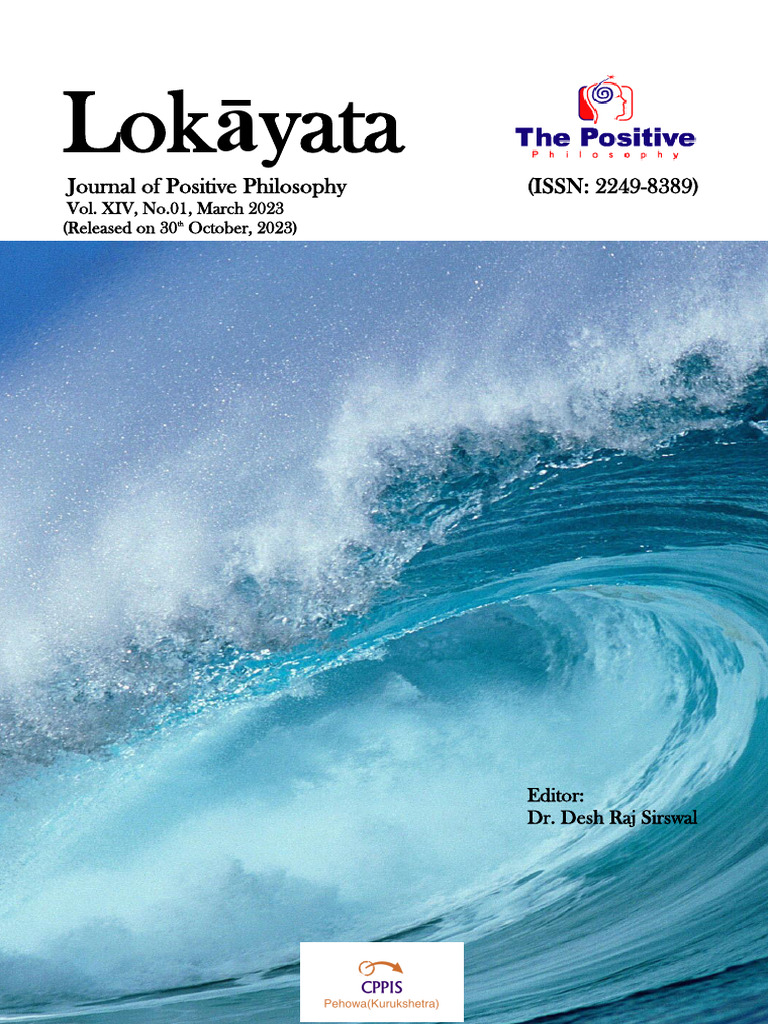 Lokayata Vol. XIV, No.01 (March 2023) | PDF