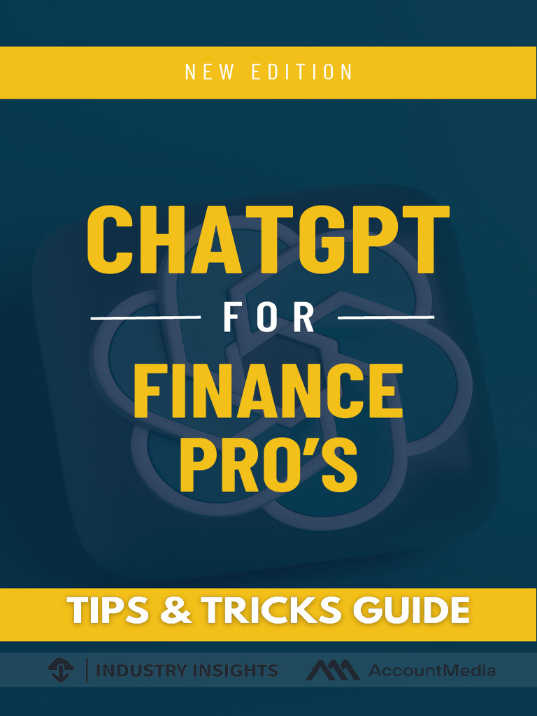 Chatgpt For Finance Professionals | PDF