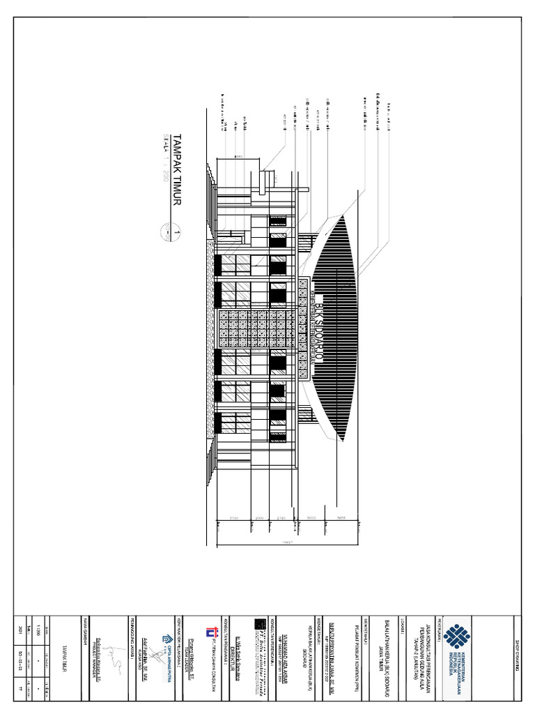 Sd.03.03 Tampak Timur | PDF