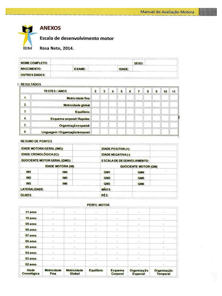 6 - Planilha EDM | PDF