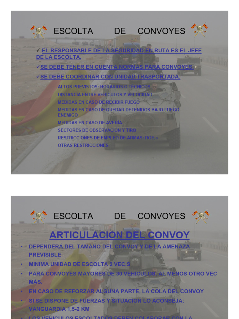 Protocolo de Escolta de Convoyes | PDF | Tecnología