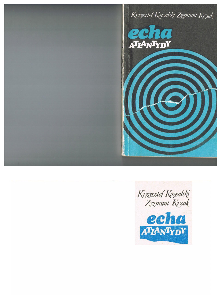 Echa Atlantydy - Krzysztof Kowalski | PDF