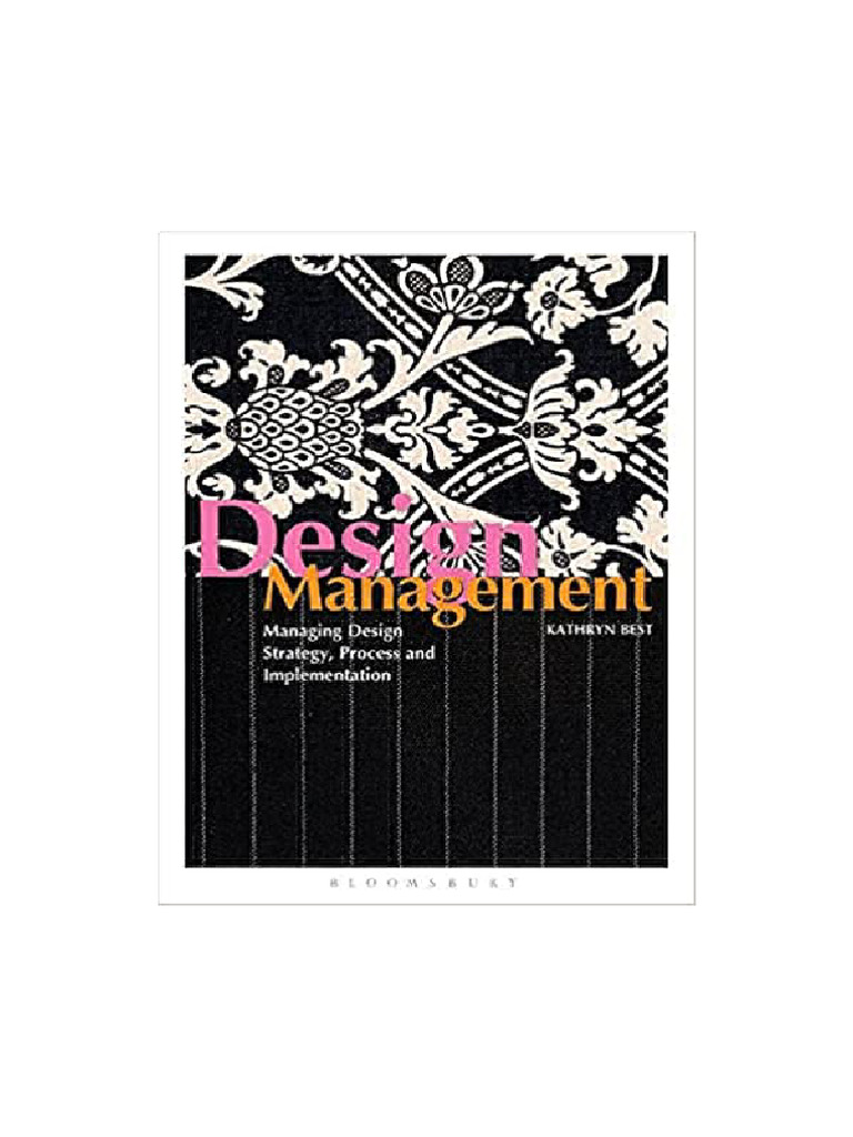 Design Management Managing Design Strate | PDF