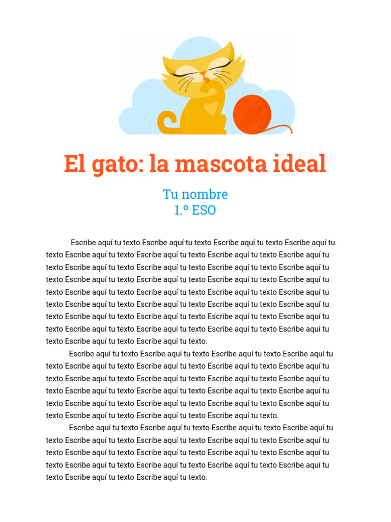 Redacción EJEMPLO | PDF