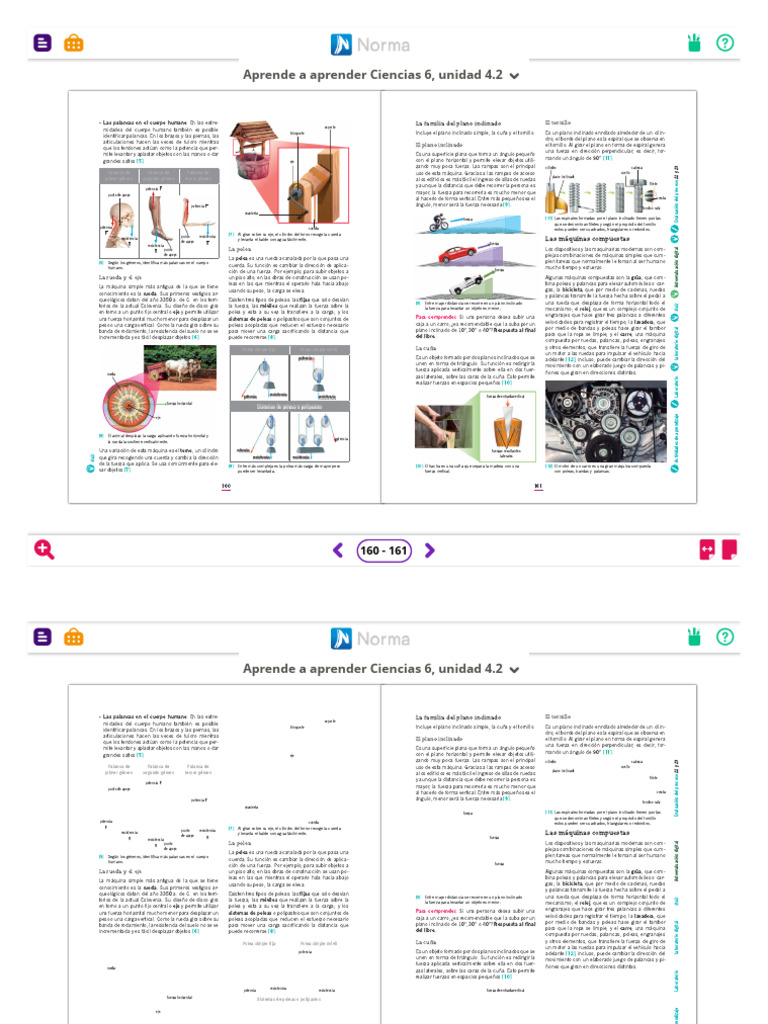 Aprende A Aprender Ciencias 6, Unidad 4.2: El Tornillo | PDF | Máquinas | Palanca