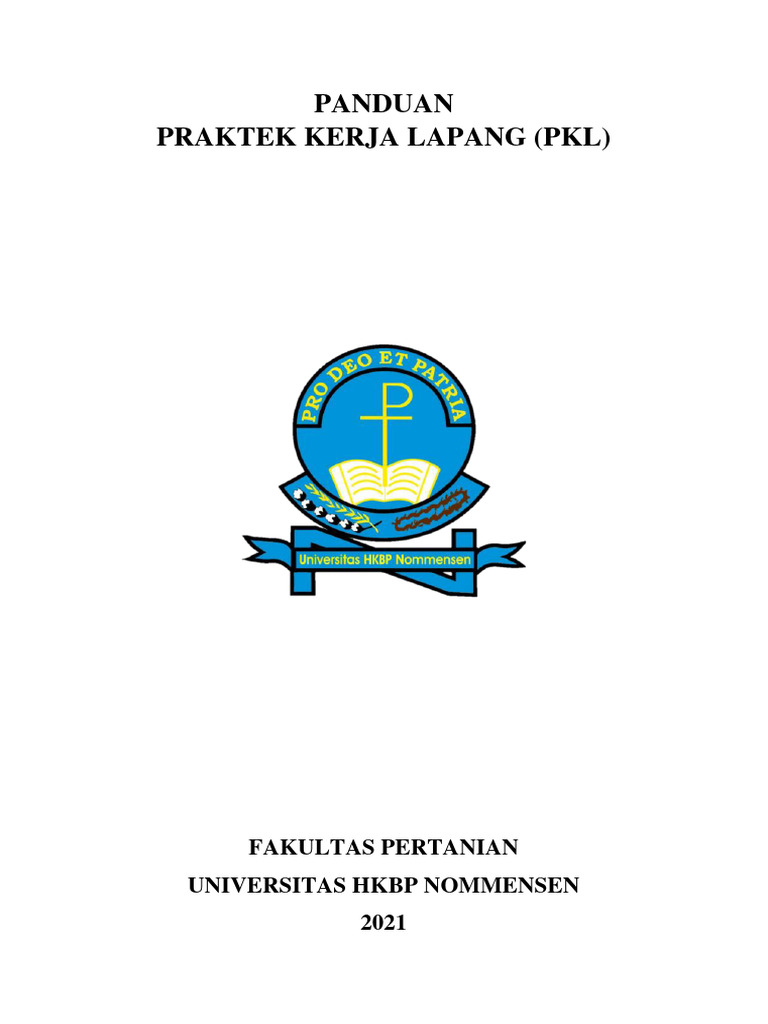 Panduan Praktek Kerja Lapang Fakultas Pertanian UHN - PANDUAN PRAKTEK KERJA LAPANG (8 Desember ...