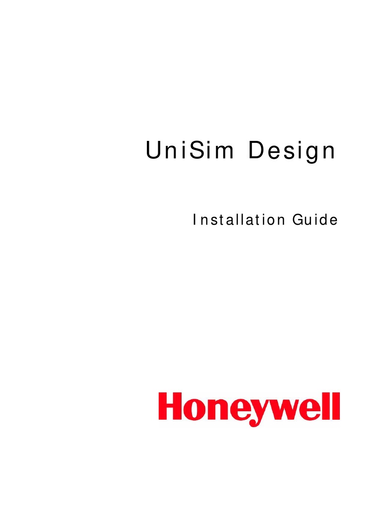 UniSim Design Installation Guide | PDF | Server (Computing) | Microsoft ...