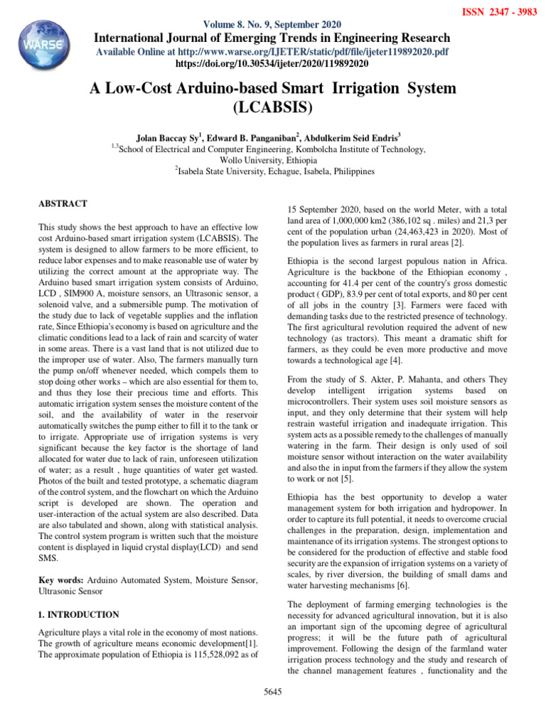 Low Cost Arduino Based | Download Free PDF | Internet Of Things | Relay