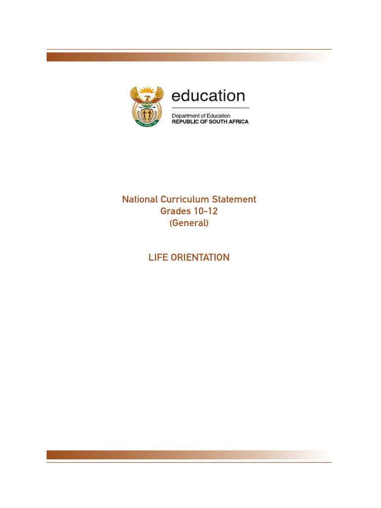 Life Orientation | PDF