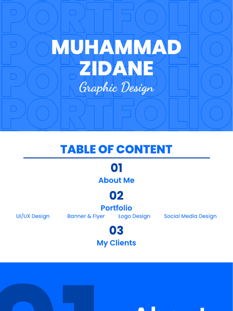 Portofolio Desain Grafis Muhammad Zidane | PDF