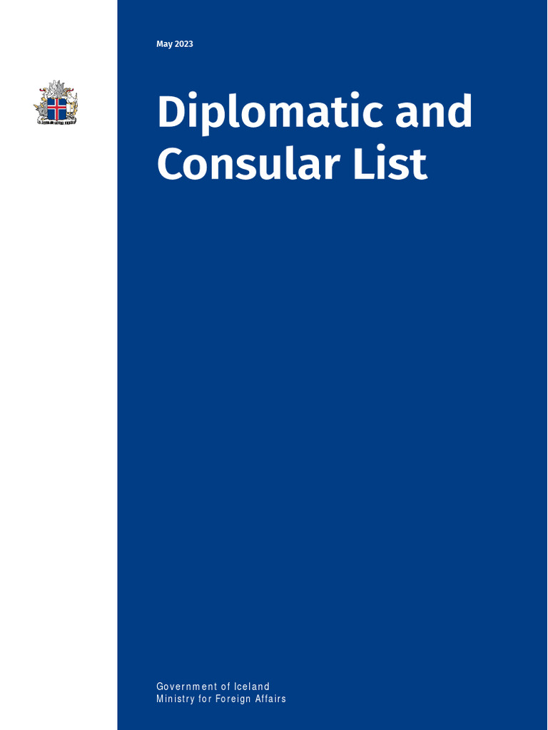 Diplomatic List | PDF | Diplomatic Rank | Diplomatic Mission