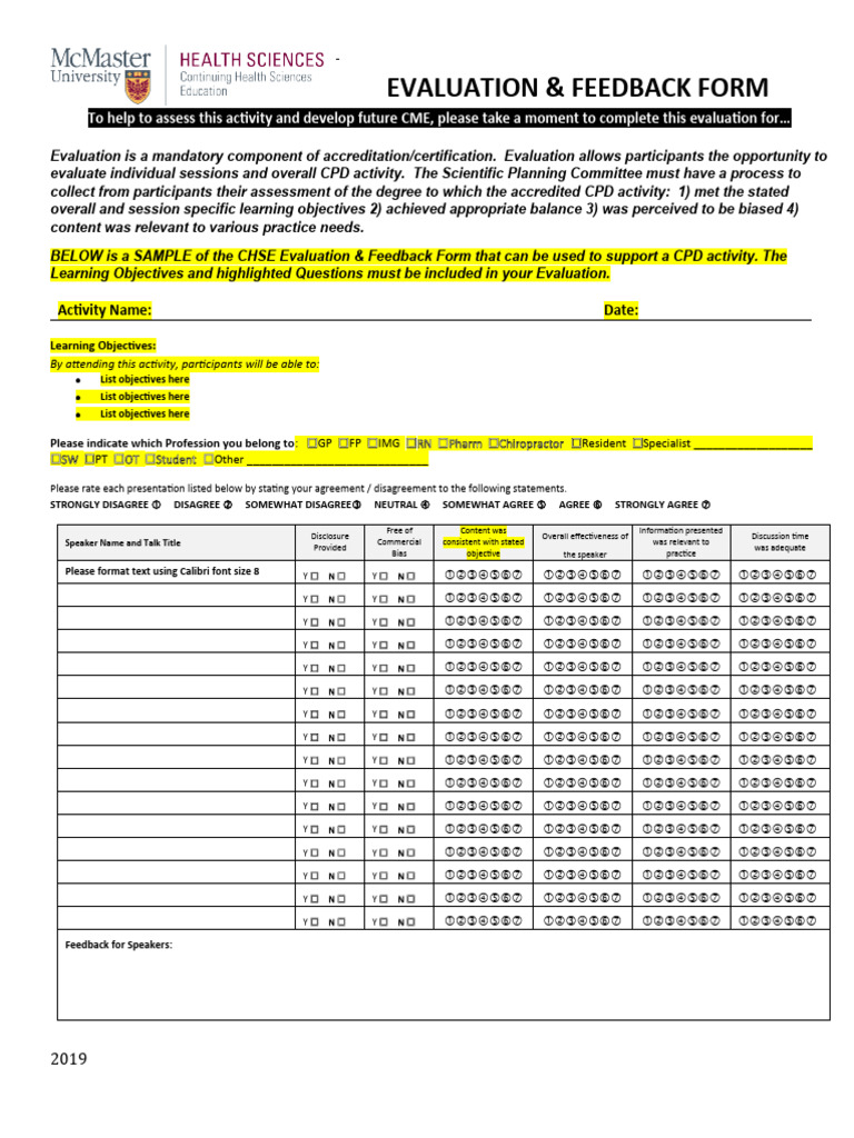 Chse Evaluation Form Non Managed Template 2019 | PDF | Human Communication | Communication