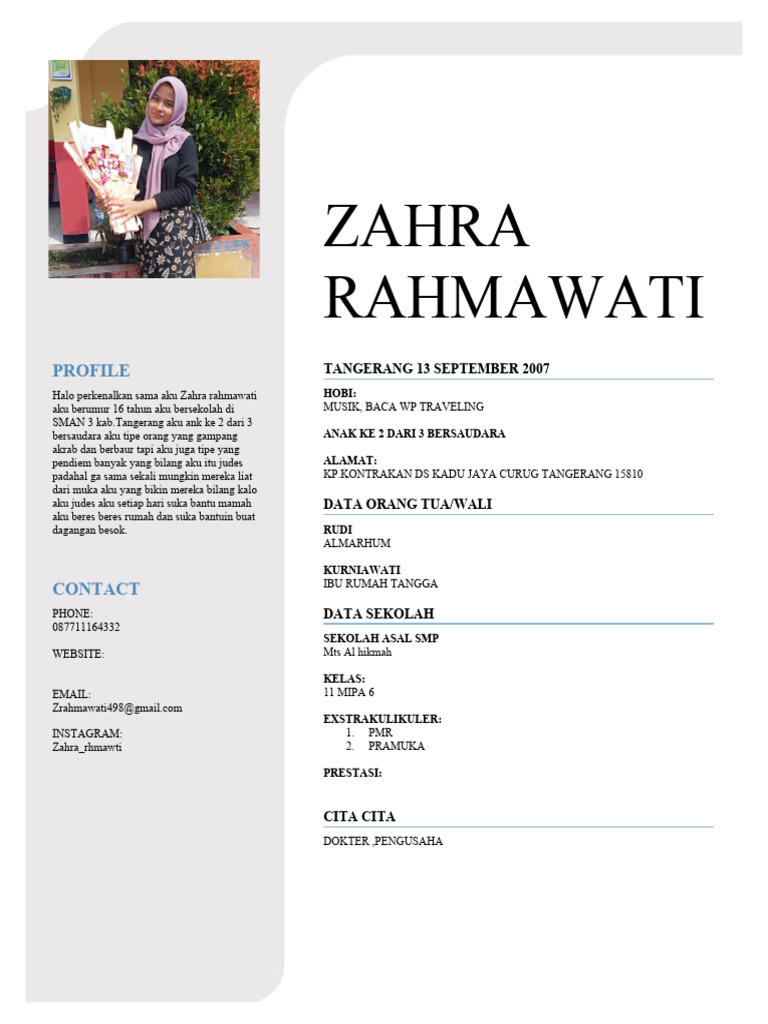 Zahra Rahmawati | PDF