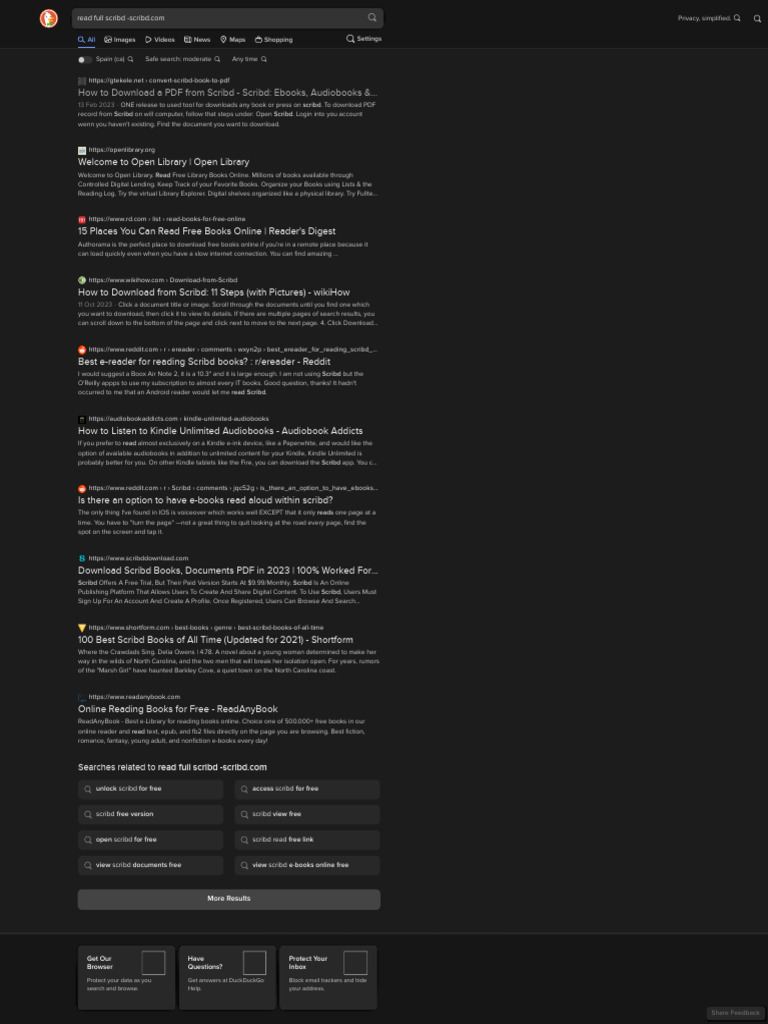 Read Full Scribd Scribd Com At Duckduckgo Pdf 