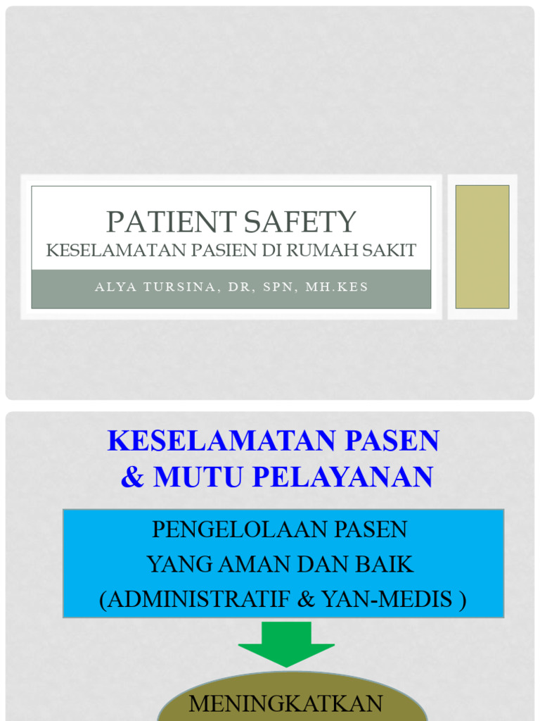 Patient Safety | PDF