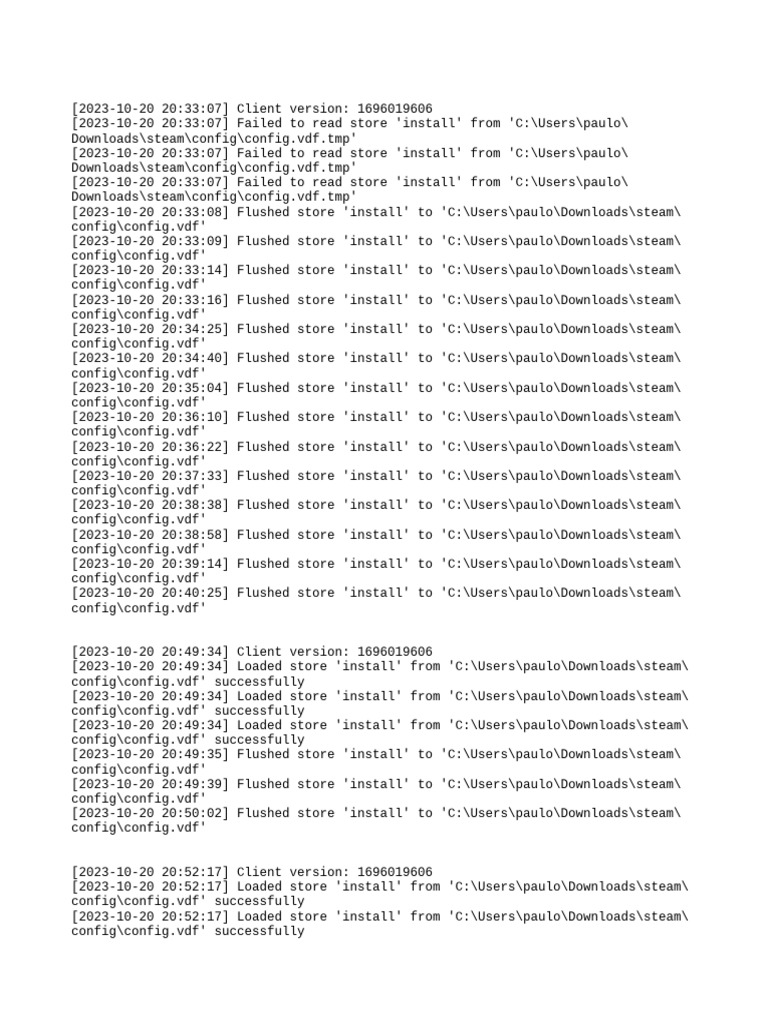 Configstore Log | Download Free PDF | Computer Engineering | Computer Science