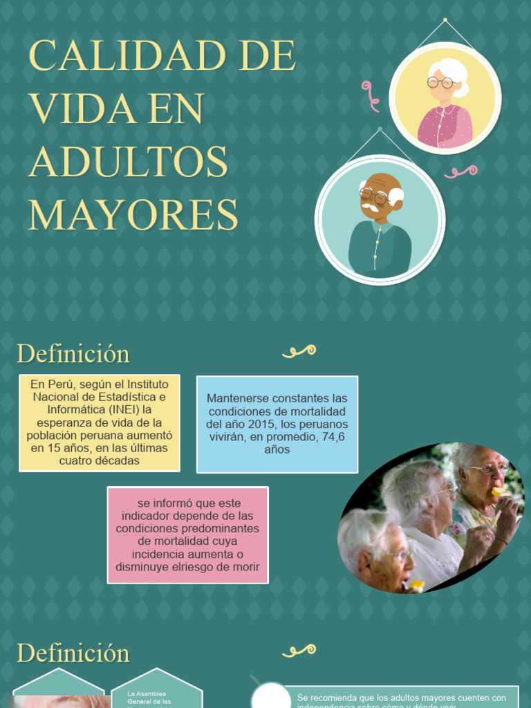 Calidad de Vida en Adultos Mayores | PDF | Vejez | Odontología