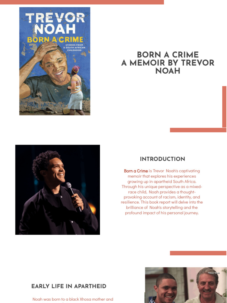 Trevor Noah "Born A Crime" | Download Free PDF | Psychological ...