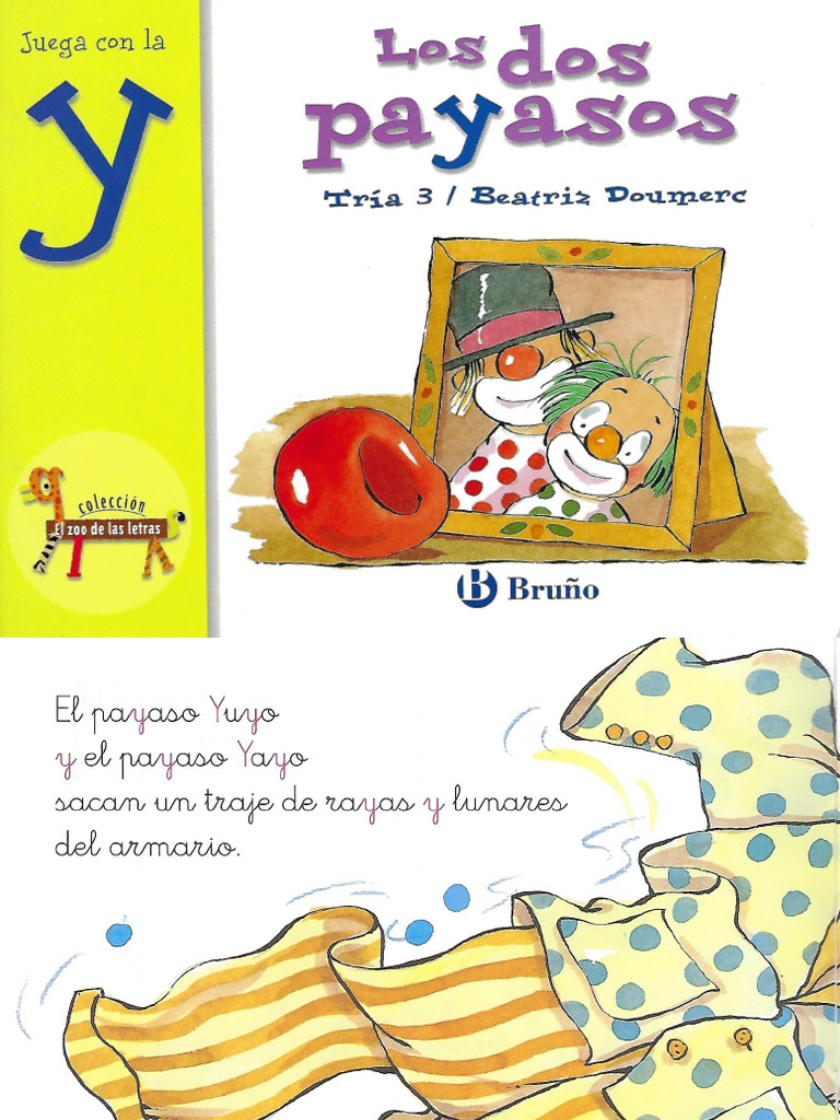 El Zoo de Las Letras 31 - Los Dos Payasos - Juega Con La y | PDF