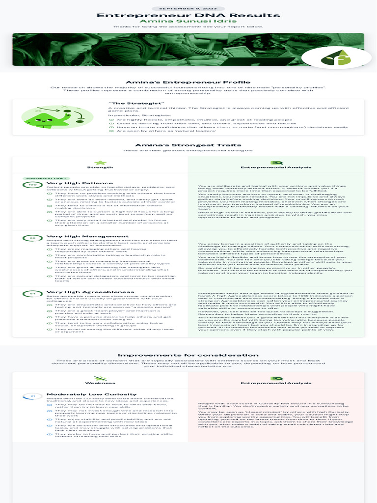 DNA Report 141775 Preview | PDF