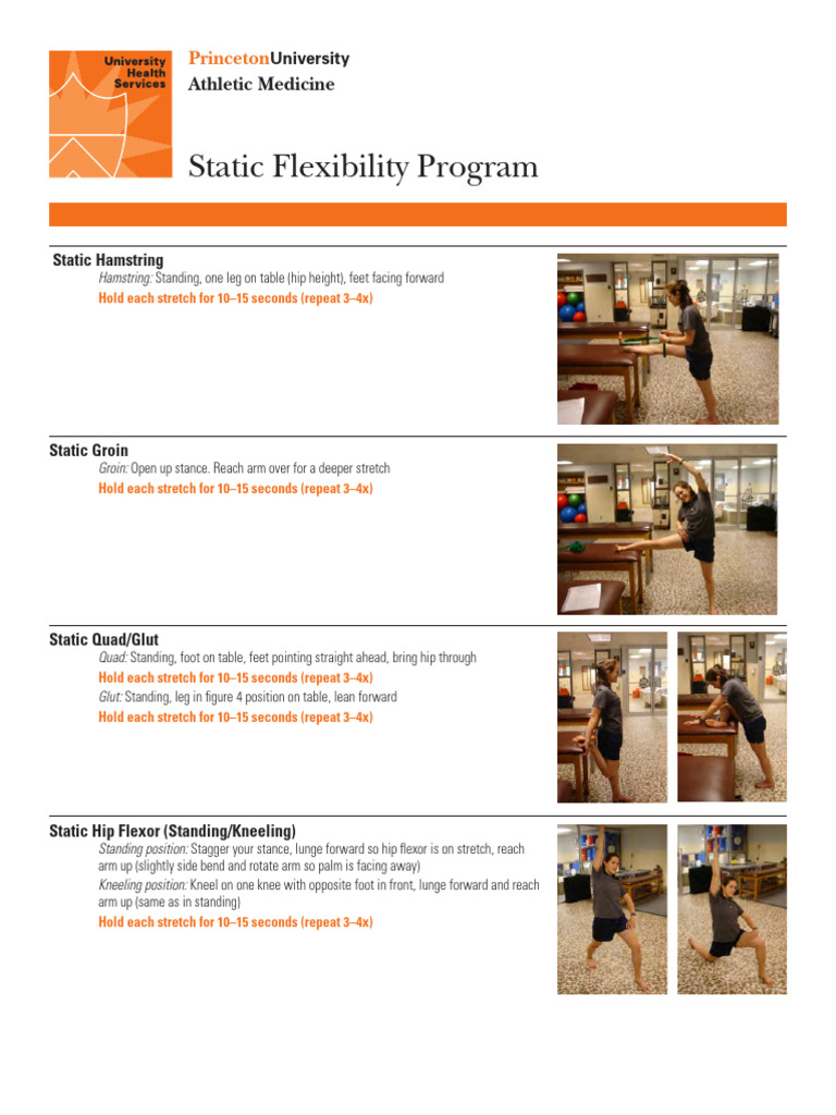 Static Flexibility | PDF