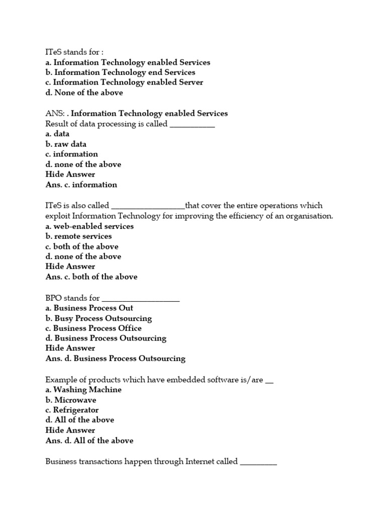 It - Revision Notes | PDF | Computer Keyboard | Communication