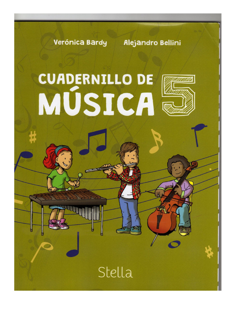 Cuadernillo de Música 5 - 230828 - 215452 | PDF