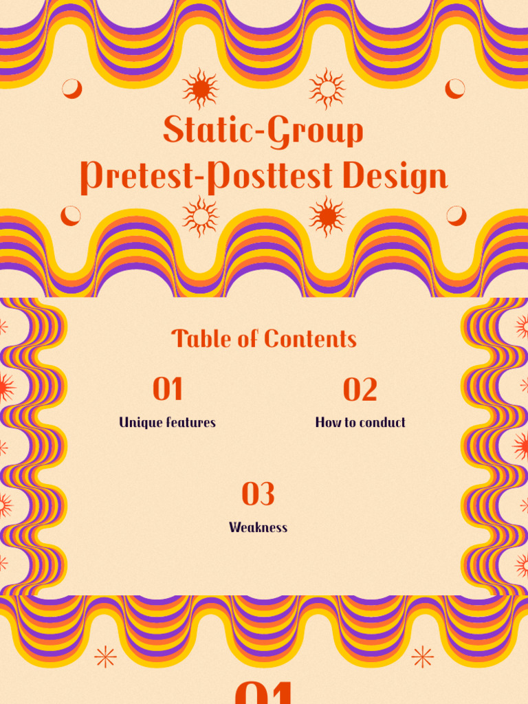 PR - Research Design (Static Group Pretest Posttest Design) | PDF