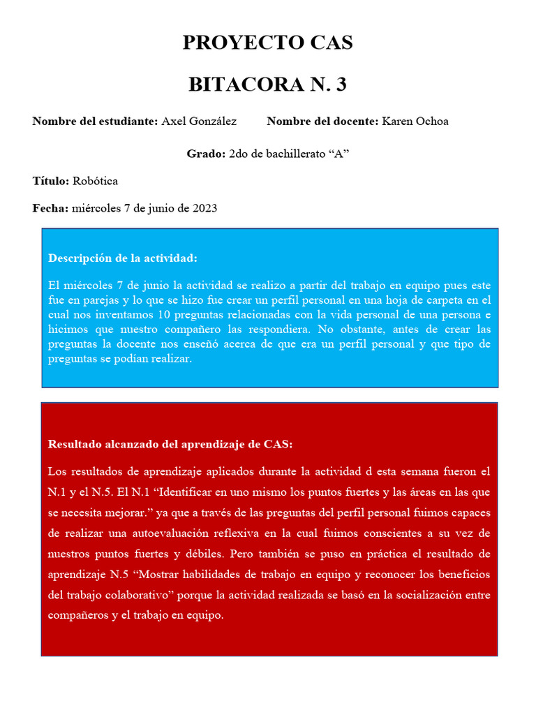 Bitacora 3 | PDF | Aprendizaje | Creatividad