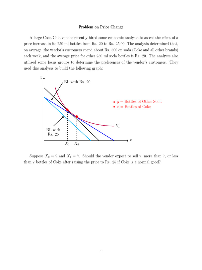 Problem On Price Change | PDF