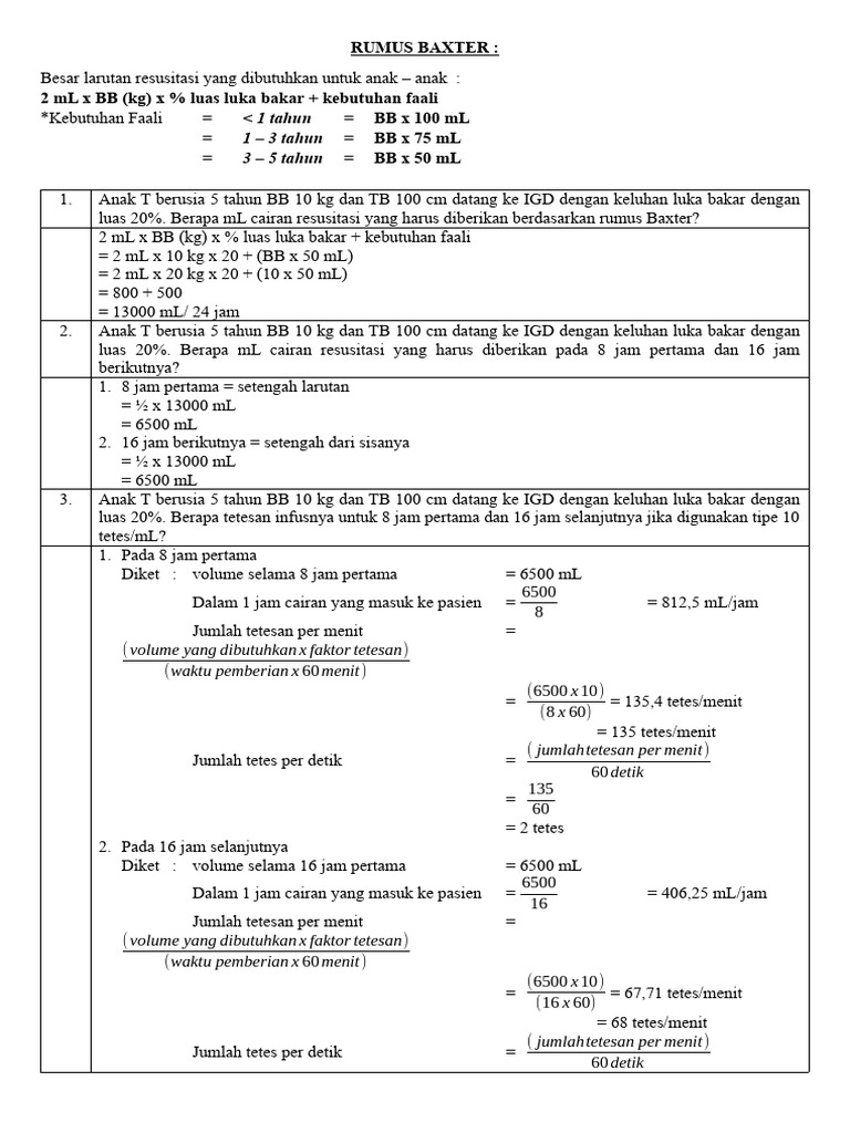 Baxter Anak | PDF
