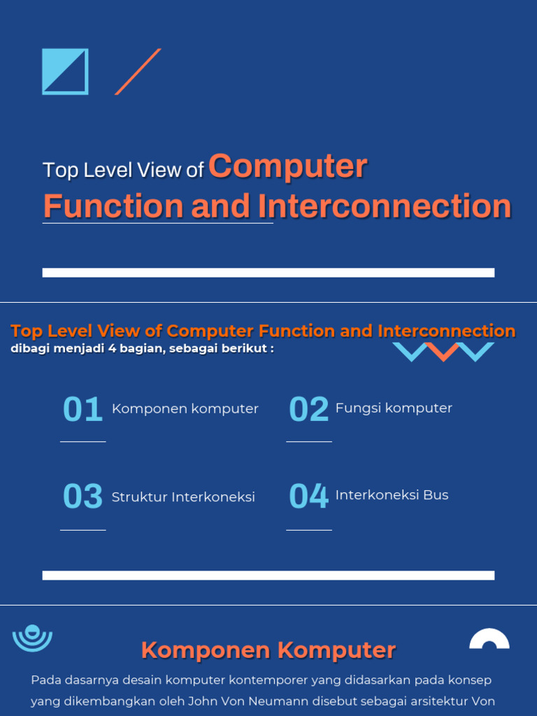 Top Level View of Computer Function and Interconnection | PDF