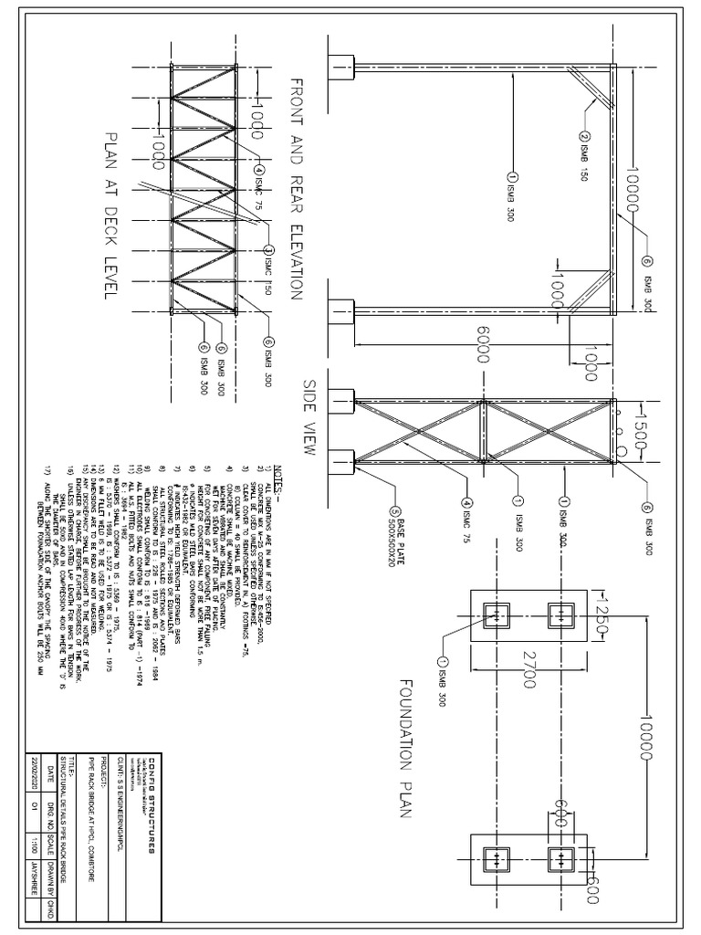03 Pipe Rack Bridge | PDF