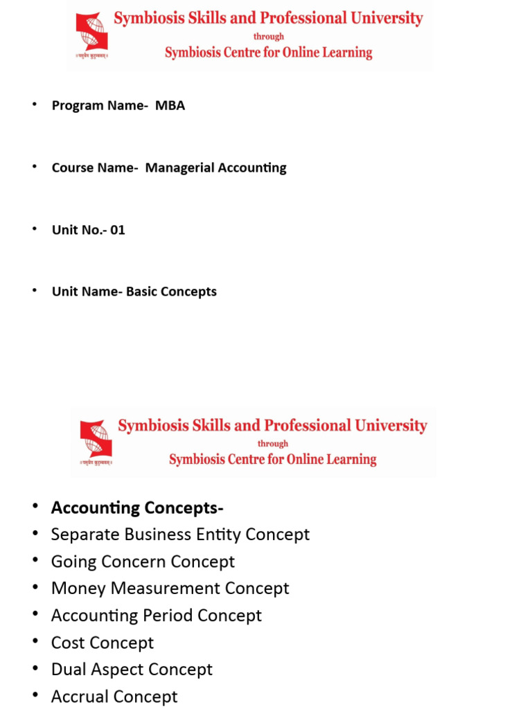 MBA Managerial Accounting Basics | PDF | Finance & Money Management